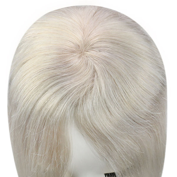 Hair Toppers For Full Head Best Choice For Women Platinum Blonde #60 ...